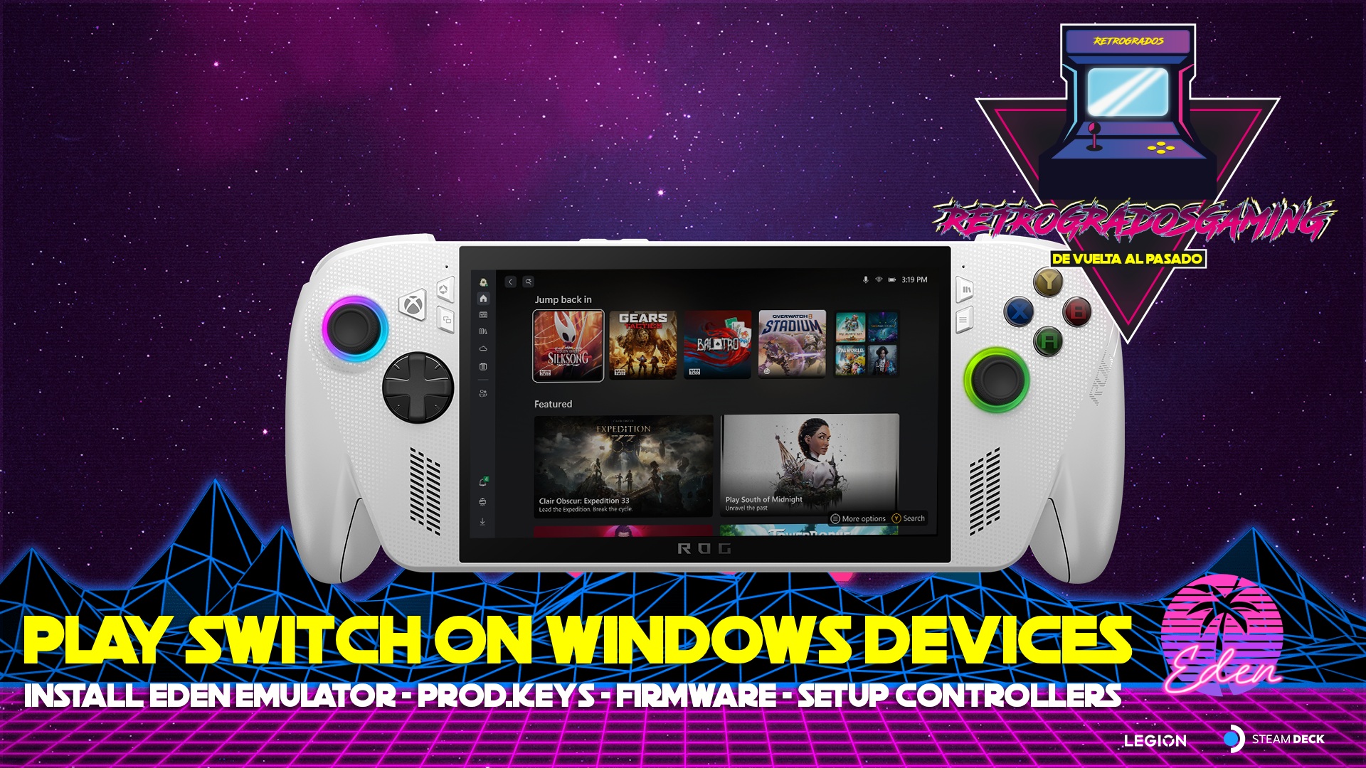 Setting Up Switch Emulation with Eden Emulator