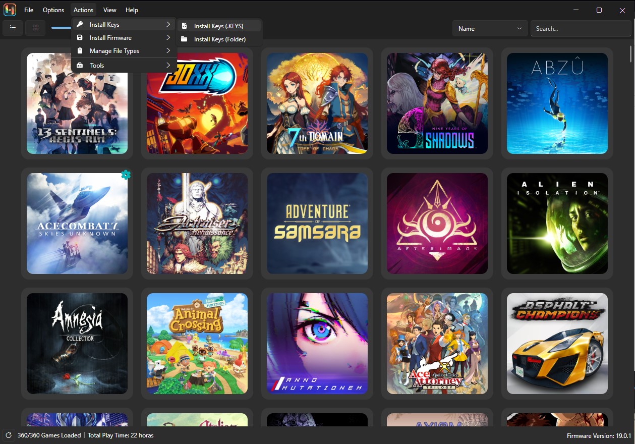 Update Eden and Ryujinx: Keys & Firmware Guide