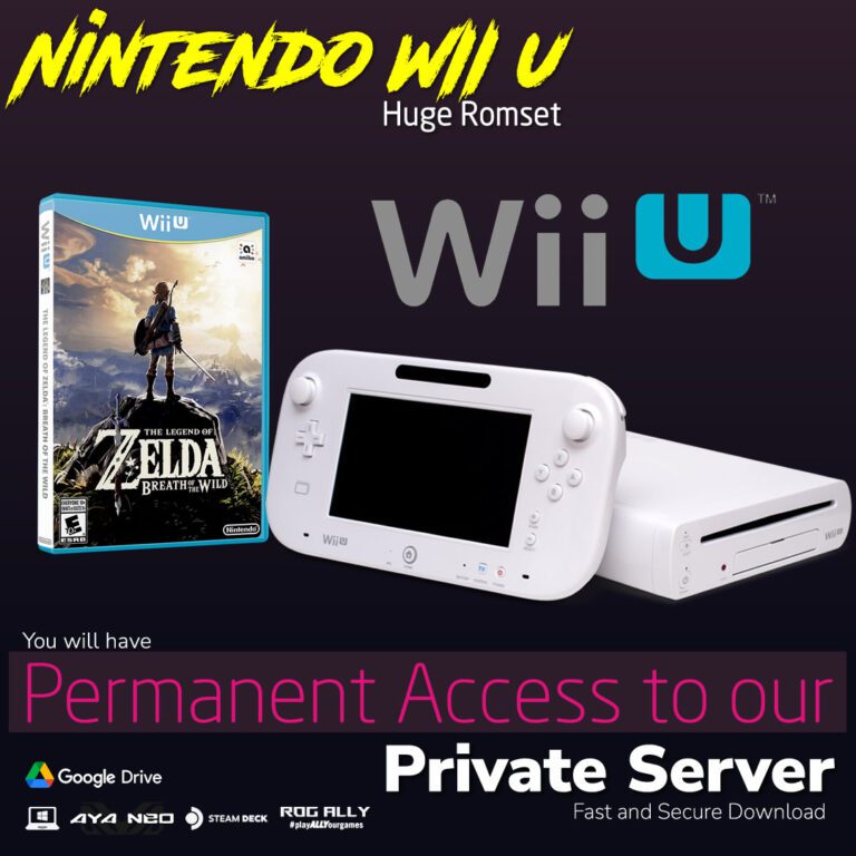 Nintendo Wii U Romset » Retrogrados Retro Gaming