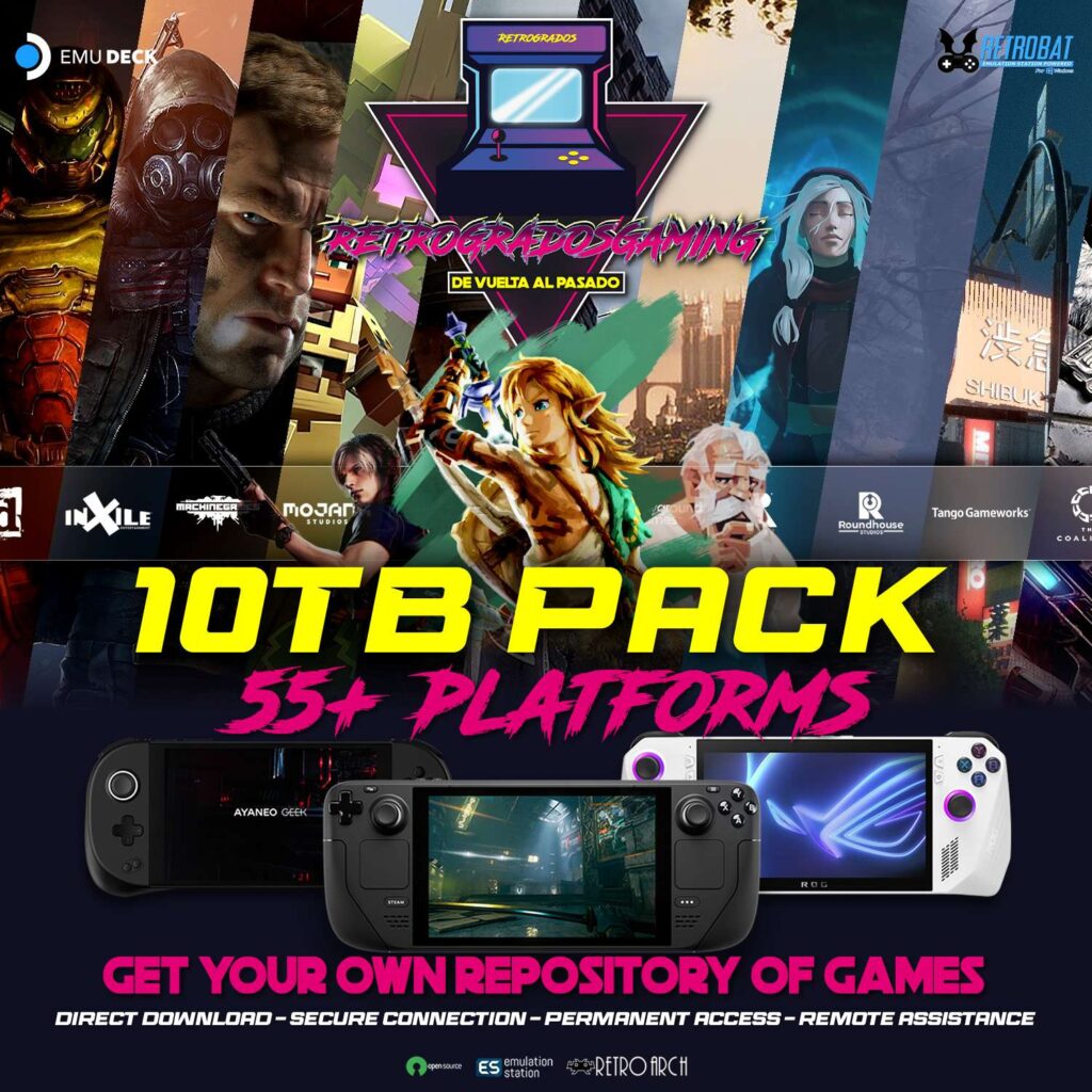 Retrogrados Retro Gaming – Emulation for Handheld Consoles, Steam deck ...
